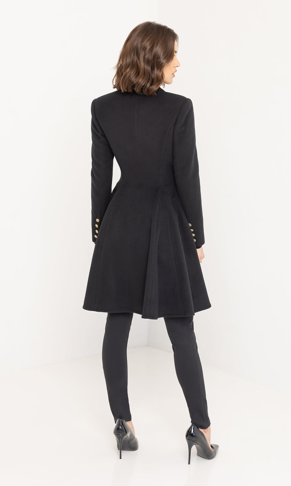 Judy Wool Coat in Black | Generation Love