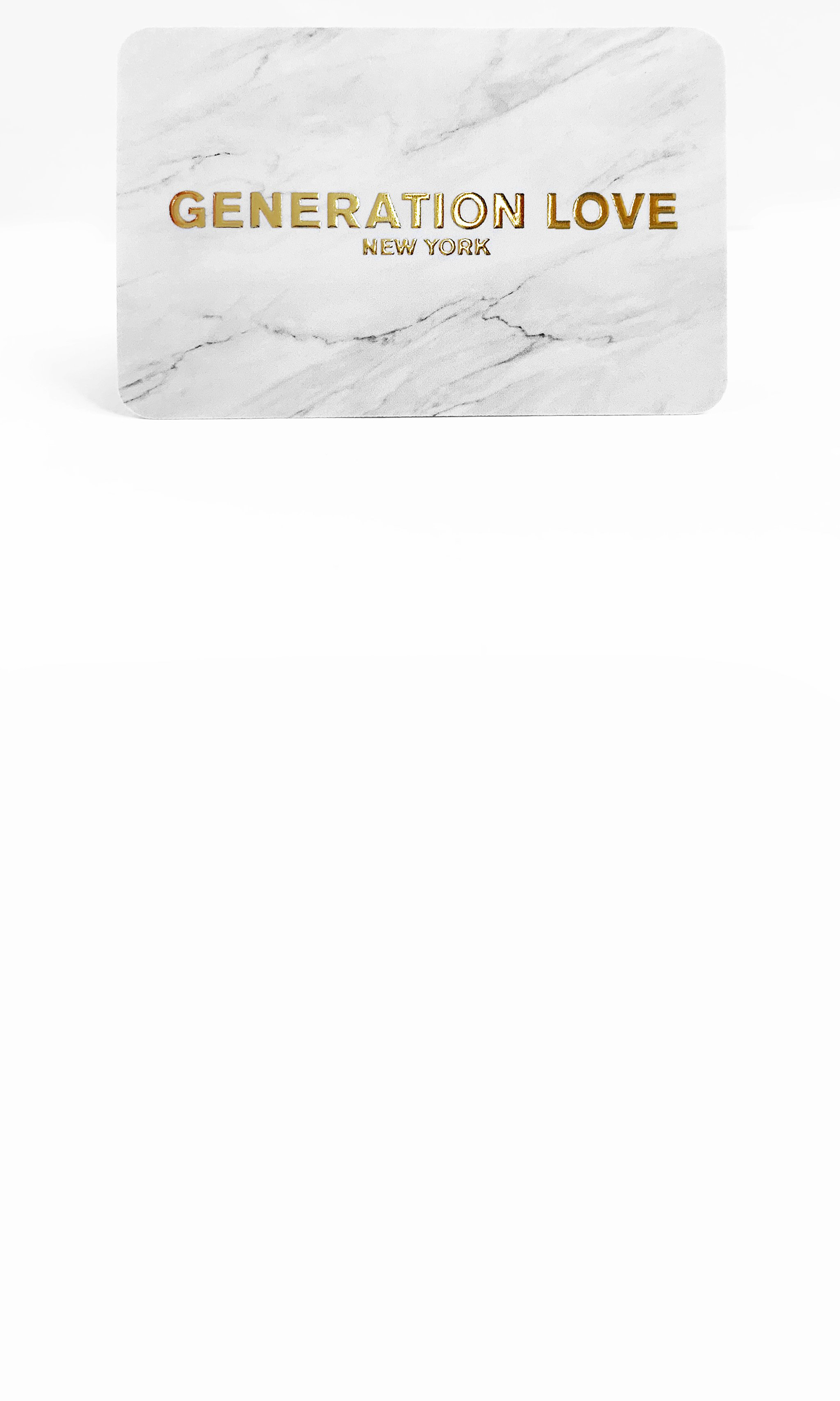 Generation Love Gift Card | Perfect Gift for Every Occasion